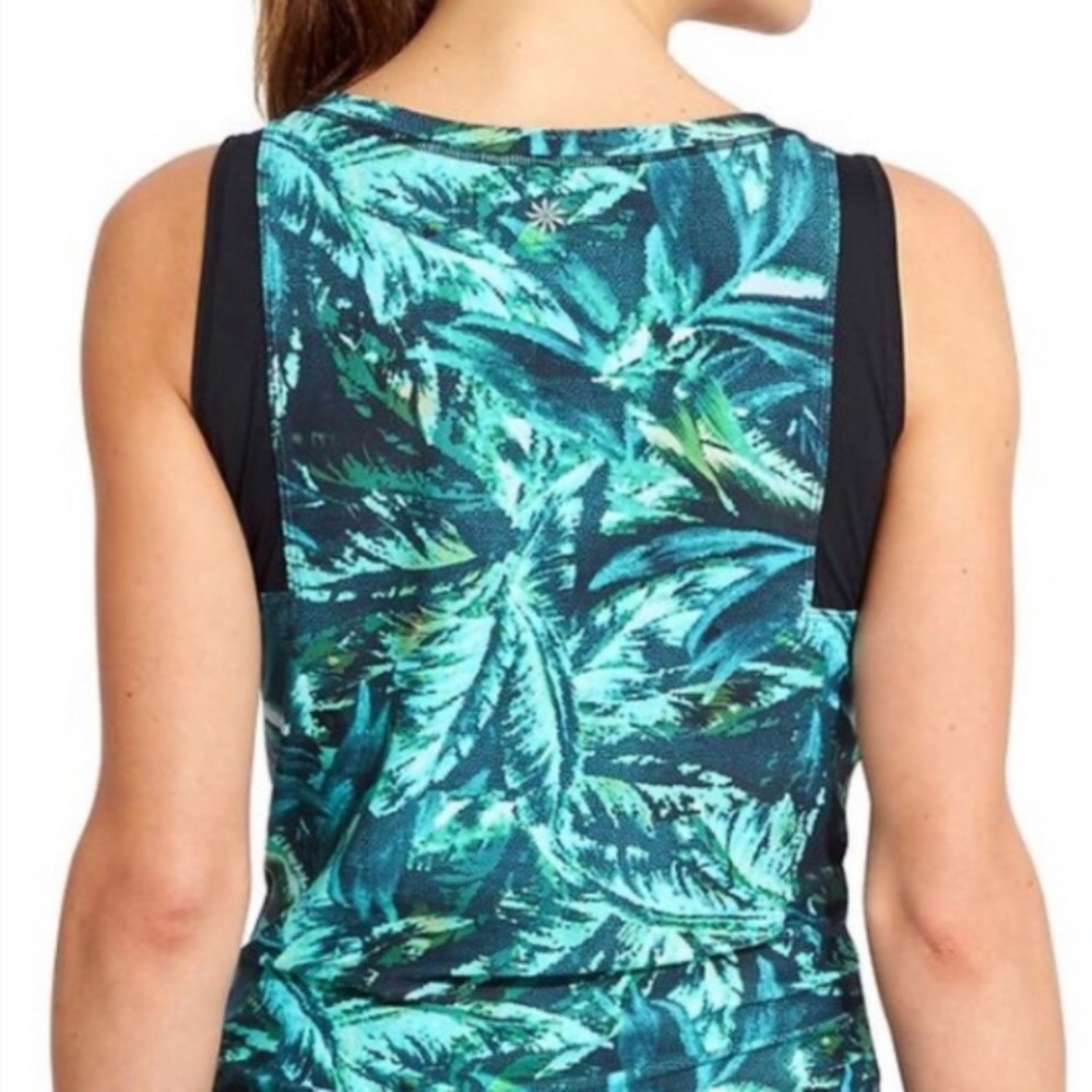 Athleta Napali Rashguard Electric Jade Tank - Gem